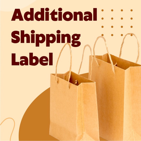 Jewelry | Additional Shipping Label | Poshmark